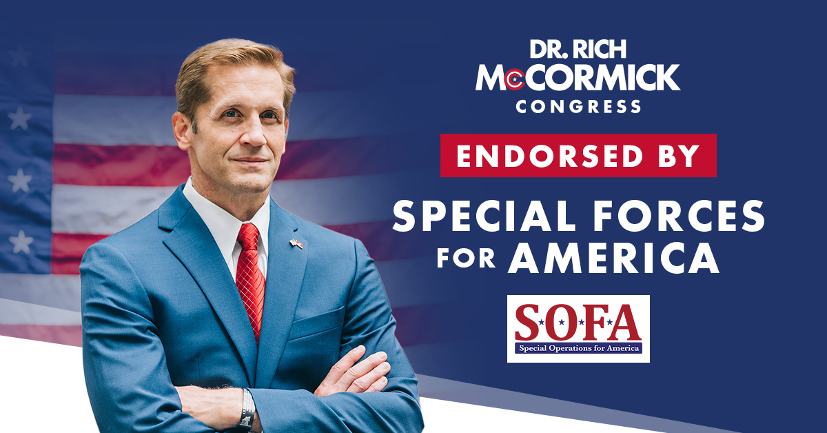 Special Operations for America (SOFA) Backs Dr. Rich McCormick for ...